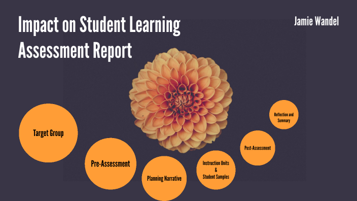 Impact on Student Learning Assessment Report by Jamie Wandel on Prezi
