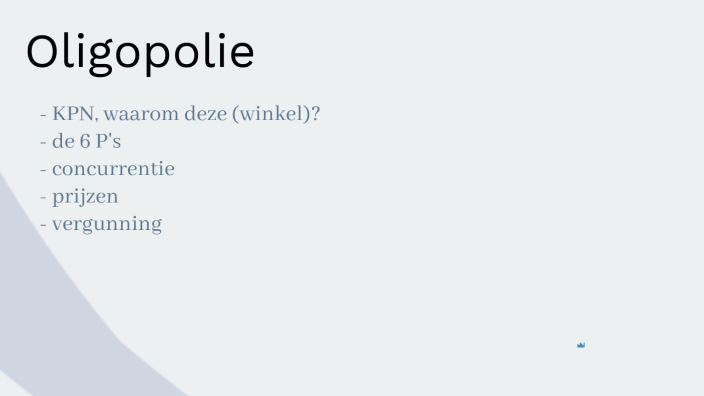 marktvormen by sterre toonen on Prezi