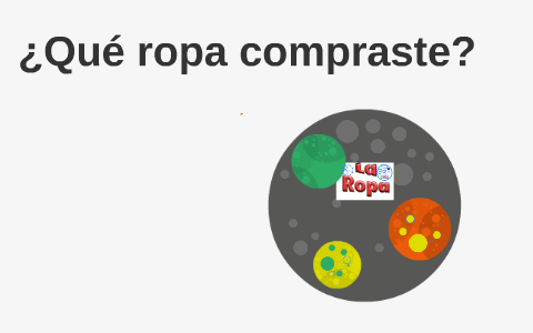 ¿Qué ropa compraste? by Milton Nieto