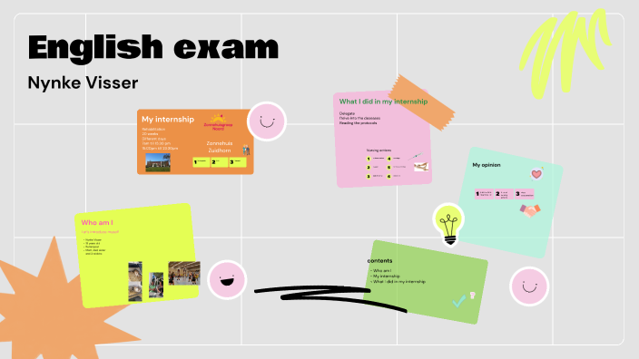 English exam by Nynke Visser on Prezi