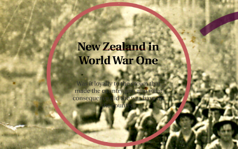 New Zealand in World War One by Clarrie Pettit on Prezi