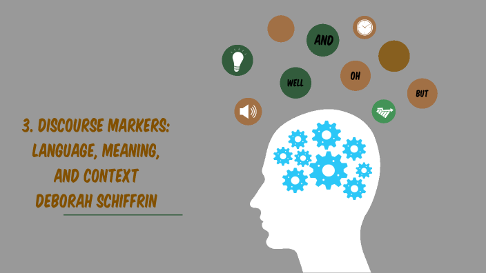 DISCOURSE MARKERS : LANGUAGE ,MEANING and CONTEXT by SERDE YERLİKAYA on ...