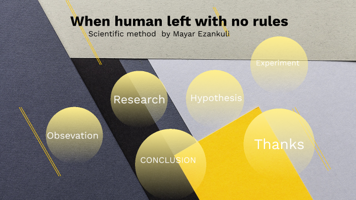 Scientific method by mayar ezankuli on Prezi