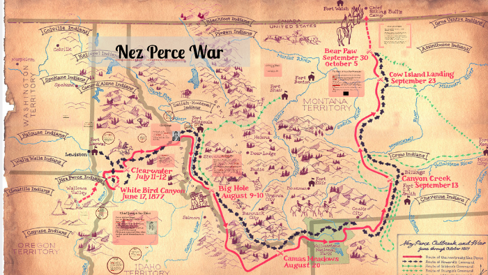Nez Perce War by Isaac Monts on Prezi