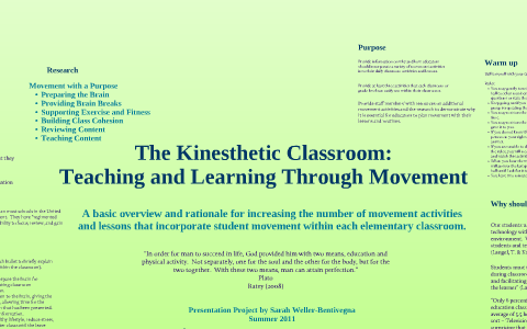 The Kinesthetic Classroom: Teaching and Learning Through Movement by ...