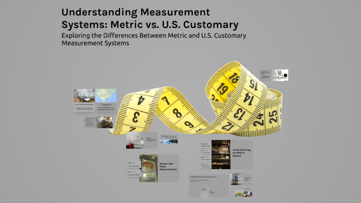 Understanding Measurement Systems: Metric vs. U.S. Customary by Idalis ...