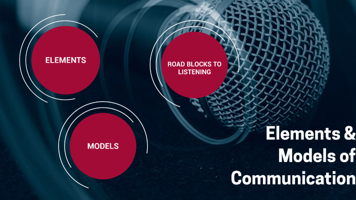 ELEMENTS AND MODELS OF COMMUNICATION by Mark Jayson Mariñas on Prezi