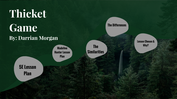 Thicket Game by Darrian Morgan on Prezi