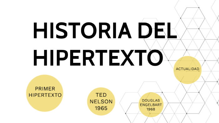 historia del hipertexto by Natalia Rincon on Prezi