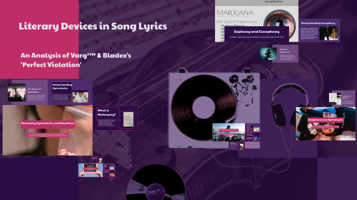 Literary Devices in Song Lyrics by nikita belousov on Prezi
