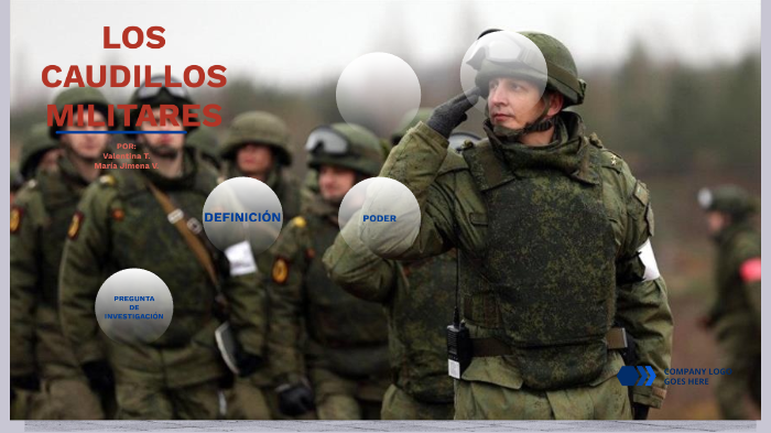 los caudillos militares by valentina torok on Prezi
