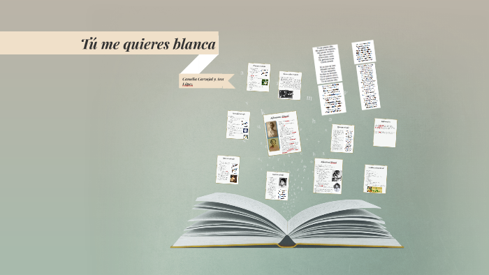 Tú me quieres blanca by camelia carvajal on Prezi