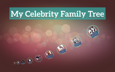 My Celebrity Family Tree by Lauryn Rodriguez on Prezi