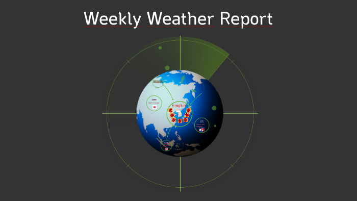 Weekly Weather Report by 성진 장 on Prezi