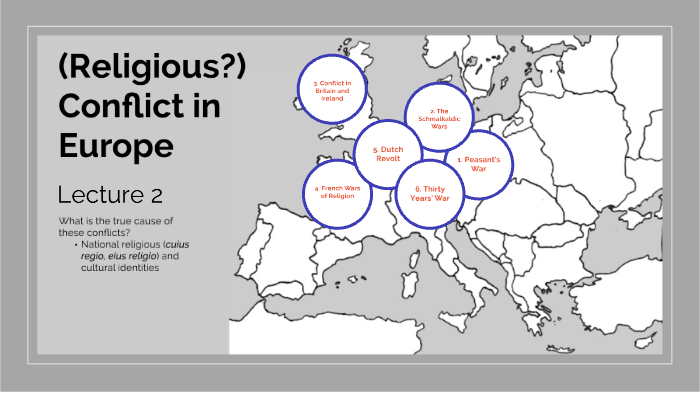 Religious Conflict in Europe by John Brahier on Prezi