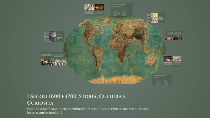 I Secoli 1600 e 1700: Storia, Cultura e Curiosità by Benedetta ...