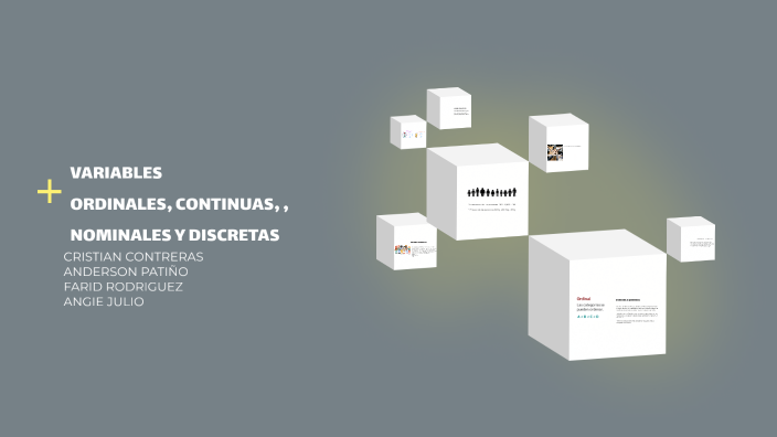 VARIABLES NOMINALES, ORDINALES, DISCRETAS Y CONTINUAS by cristian ...