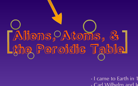 Aliens, Atoms, and the Periodic Table by ~Bailee Wascom!! :) on Prezi
