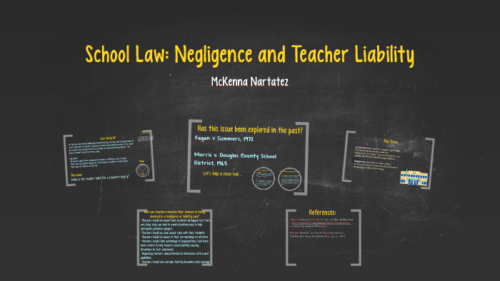 School Law: Negligence and Teacher Liability by McKenna Nartatez on Prezi
