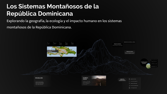 Los Sistemas Montañosos de la República Dominicana by engel de la cuz on Prezi