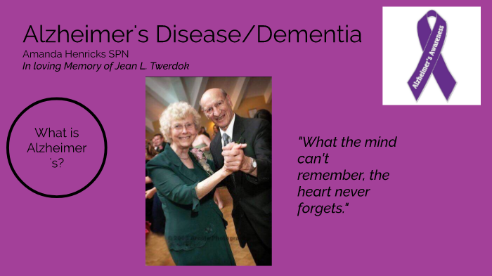 Alzheimer's by Amanda Henricks on Prezi