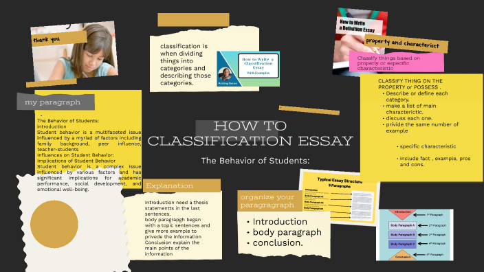 HOW TO WRITE A CLASSIFICATION ESSAY by hilda arauz on Prezi