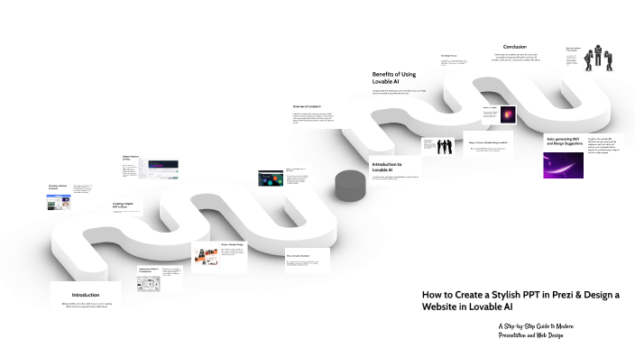 How to Create a Stylish PPT in Prezi & Design a Website in Lovable AI ...