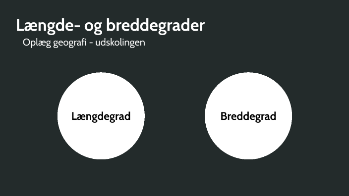 Længde - og breddegrad by Anne-Louise Gjedde on Prezi