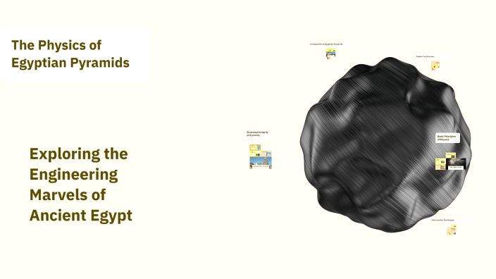 The Physics of Egyptian Pyramids by Swaraj Mukherjee (M23PM2007) on Prezi