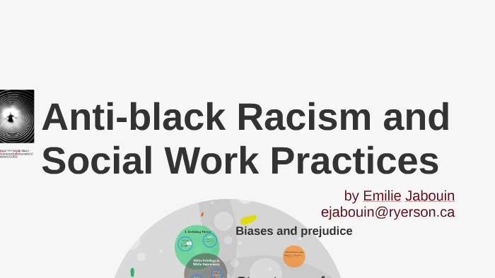 Anti-black Racism and Social Work Practices by Emilie Jabouin on Prezi
