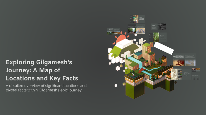 Exploring Gilgamesh's Journey: A Map of Locations and Key Facts by ...
