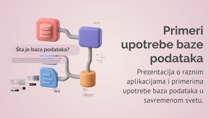 Primeri upotrebe baze podataka by Teodora Simovic on Prezi