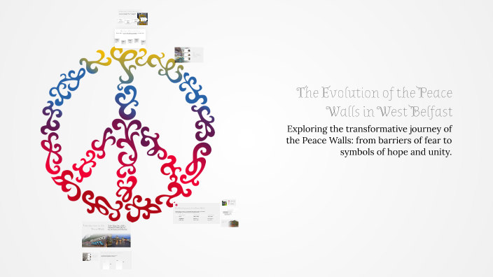 The Evolution of the Peace Walls in West Belfast by Samuele Malotaj on ...