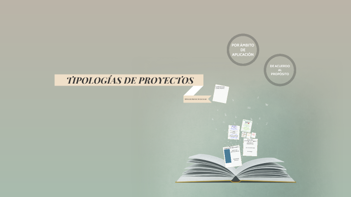 TIPOLOGÍAS DE PROYECTOS by Esme Garza on Prezi