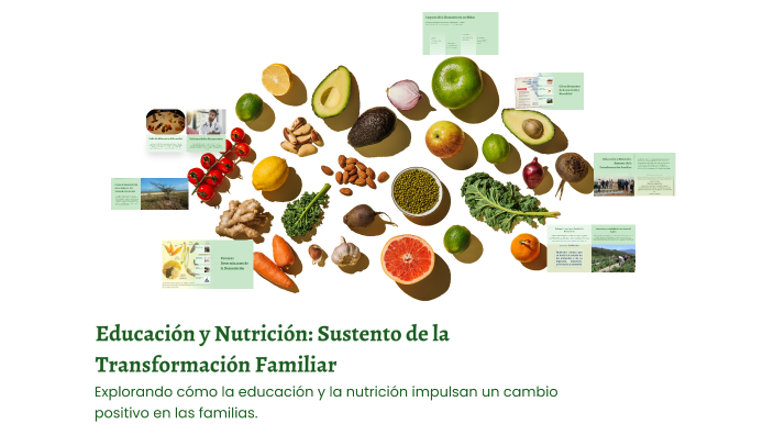 Educación y Nutrición: Sustento de la Transformación Familiar by ...