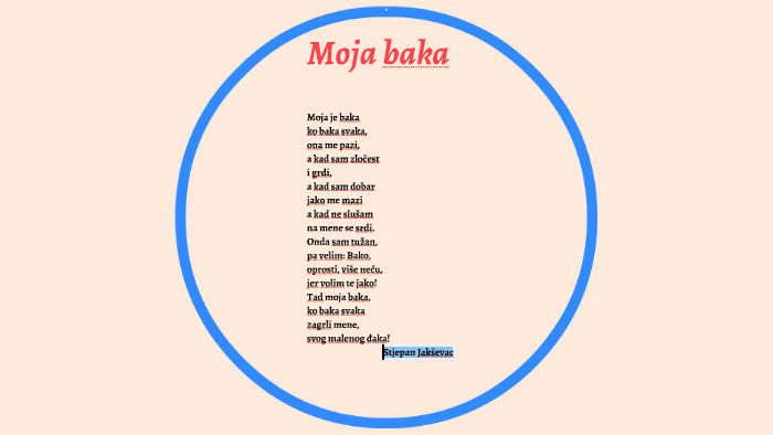 Moja baka by Nikolina Morel on Prezi