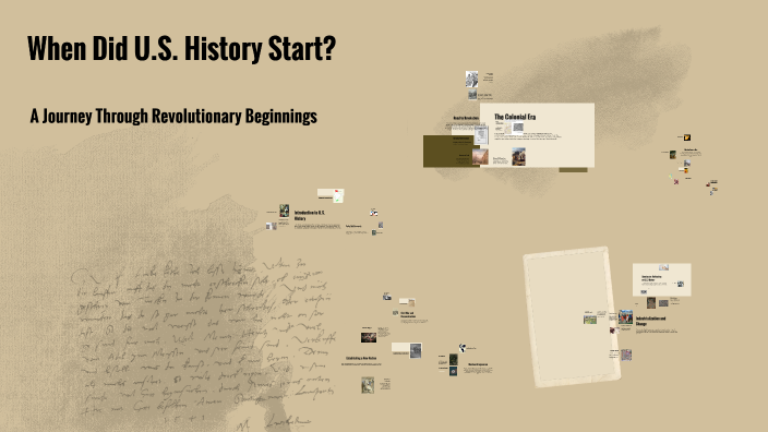 When Did U.S. History Start? by Ryan Kang on Prezi