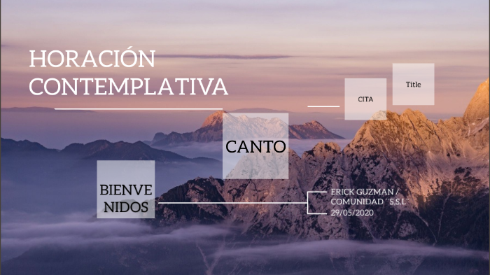 ORACIÓN CONTEMPLATIVA by eric jacobo on Prezi