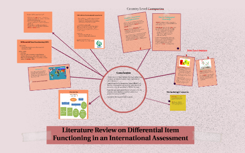 Literature Review on Differential Item Functioning in an Int by Sophie ...