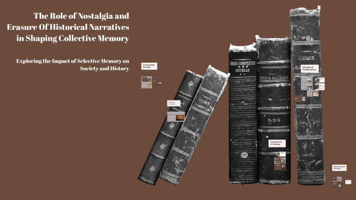 The Role of Nostalgia and Erasure Of Historical Narratives in Shaping ...