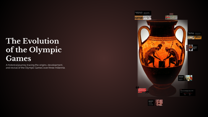 The Evolution of the Olympic Games by Abdullah Zeeshan on Prezi