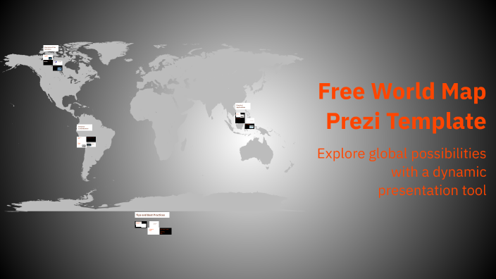 Free World Map Prezi Template by Lilliana Ruvalcaba on Prezi