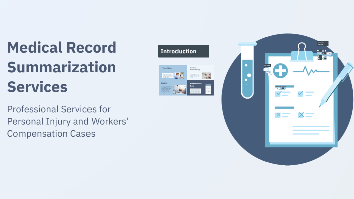 Medical Record Summarization Services by IA Soul on Prezi