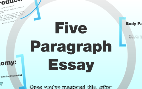 Five Paragraph Essay by Eric Van Hoose on Prezi