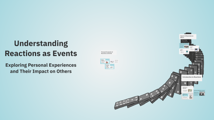 Understanding Reactions as Events by Olivia Cercone on Prezi