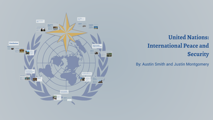 United Nations International Peace And Security By Justin Montgomery