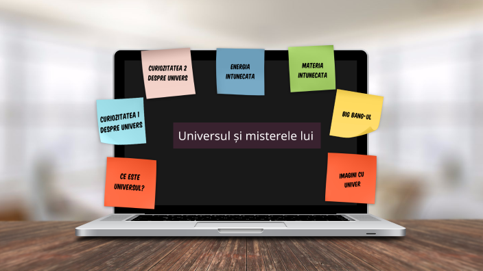Universul și misterele lui” by coaca ioana on Prezi