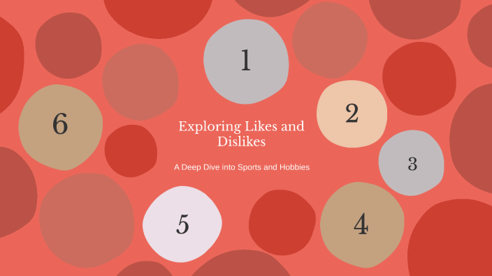Exploring Likes and Dislikes by Eva Folivarski on Prezi
