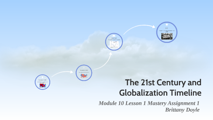 The 21st Century and Globalization Timeline by Brittany Doyle on Prezi