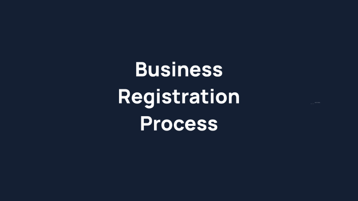 Business Registration Process Registration Process by Samuel Indrias on ...